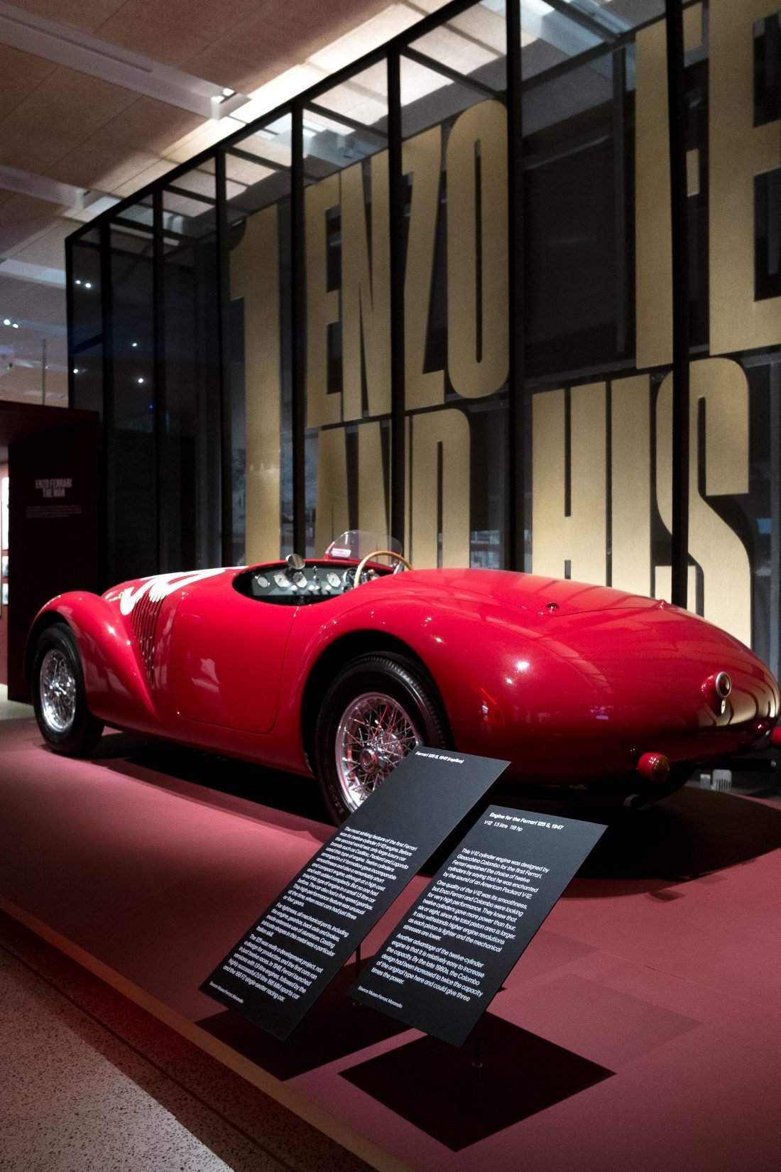 Visual Identity And Exhibition Design For Ferrari: Under The Skin At ...