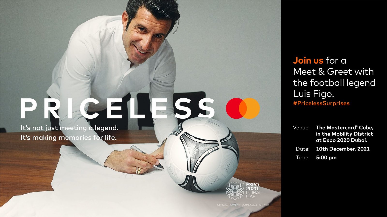 Mastercard Brings Football Legend And The UEFA Champions League Trophy ...