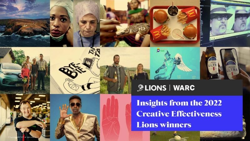 WARC Reveals Insights From The 2022 Cannes Lions Creative Effectiveness ...