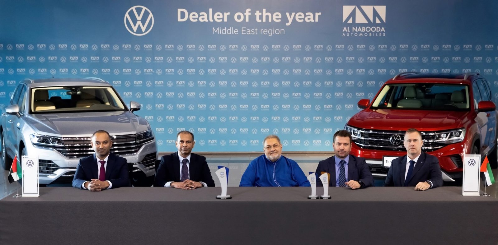 Al Nabooda Automobiles Awarded Volkswagen Dealer Of The Year In The ...