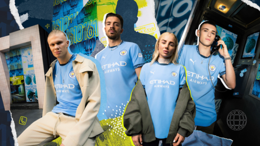 Manchester Calling: Puma & Manchester City Launch The 24/25 Home Kit ...