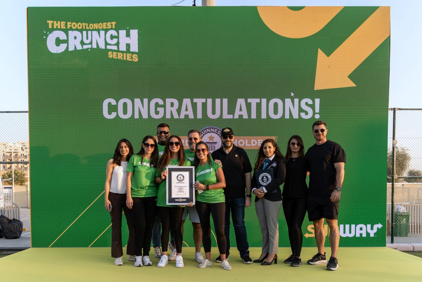Subway® sets Guinness World Records™ title as it launches the ...
