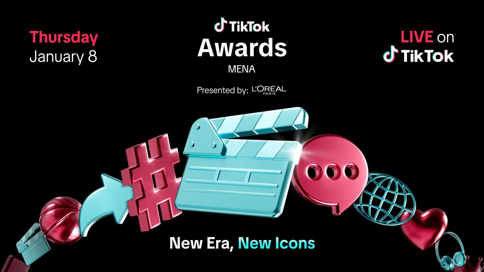 The TikTok Awards MENA 2025 Nominees Are Here: New Era. New Icons ...
