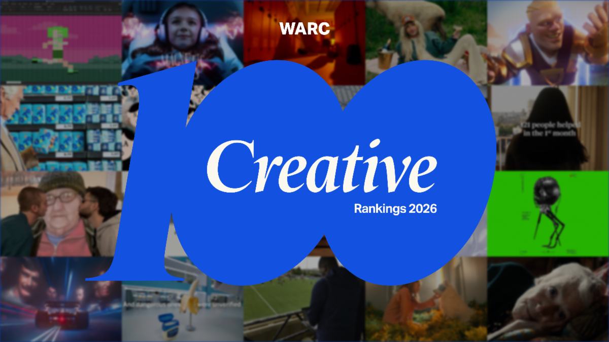 WARC Rankings 2026: Creative 100 Revealed – The Most Awarded Campaigns ...