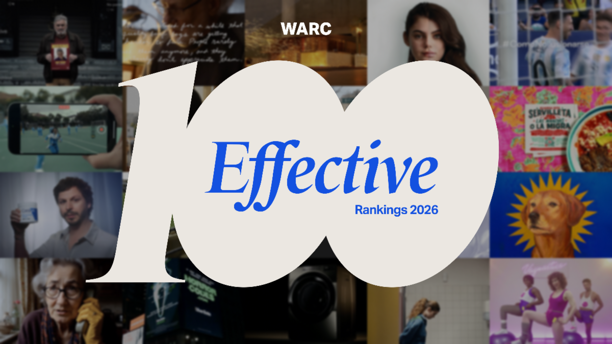 WARC Rankings 2026: Effective 100 Revealed – The Most Awarded Campaigns ...